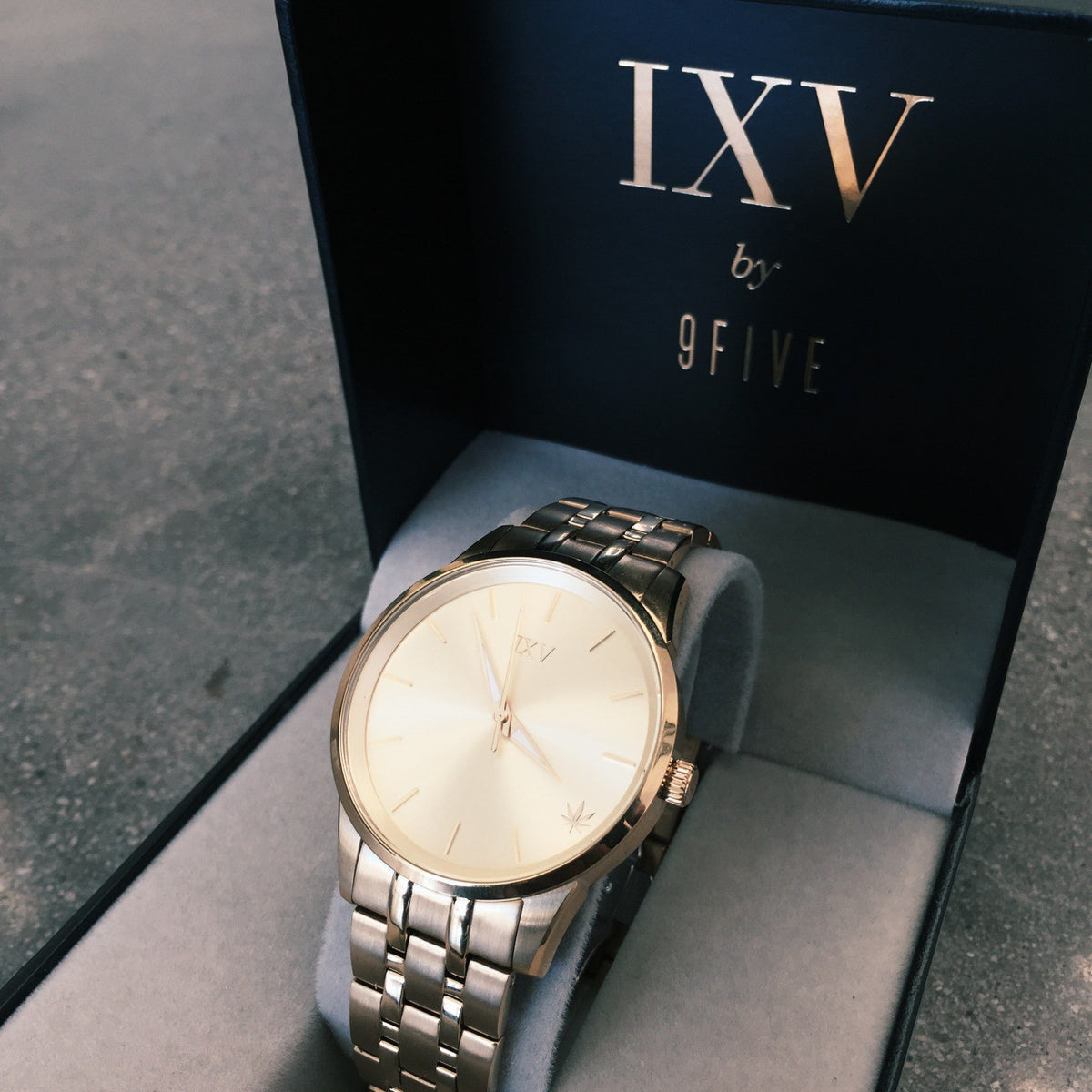 9Five Executive High Times Watch - Gold | Lifestyle Clothing ...